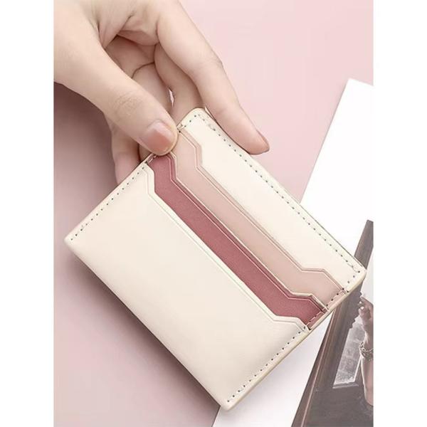 Quality Vintage Slim PU Leather Card Holders Custom Color Credit Card Wallet Design for sale