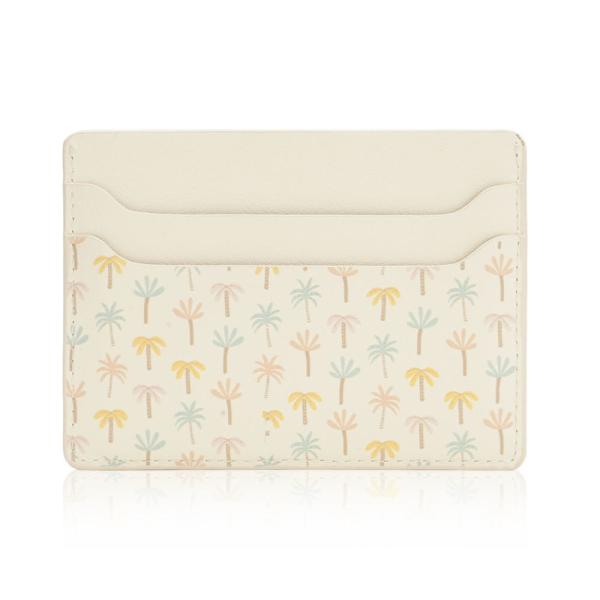 Quality Slim Minimalist Leather Card Holders RFID Blocking Card Case Wallet Custom Logo for sale