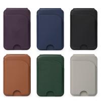 Quality Custom Color PU Leather Card Holders Leather Phone Case With Stand for sale