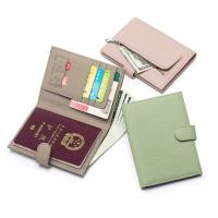 Quality Multi Functional PU Leather Passport Wallet Card Holder Money Organizer Custom for sale