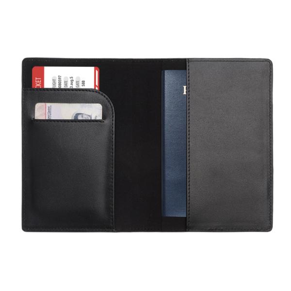 Quality Customized PU Leather Travel Passport Cover Gift Set RFID Personalized Passport for sale