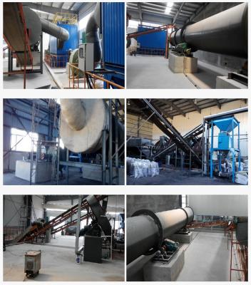 China Fertilizer Granulation Plant, suitable for N, P, K, single or compound fertilizer pelleting for sale