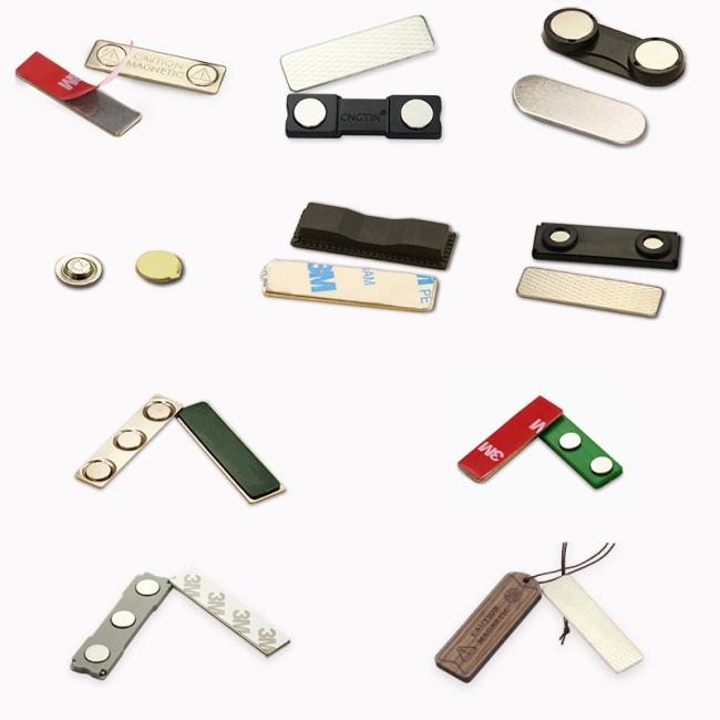 Custom Aluminum Alloy Name Badge With Safety Pin And Logo Printing Personalized Metal Name Tag 3
