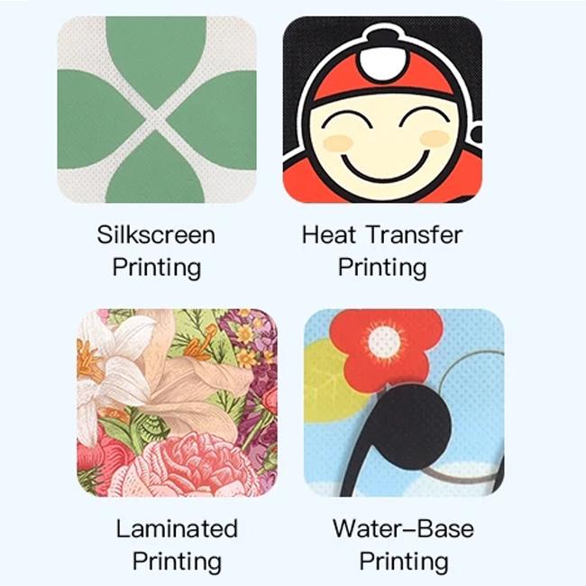 Non Woven Tote Bags Printing Promotional Non Woven Shopping Bags With Custom Logo 9