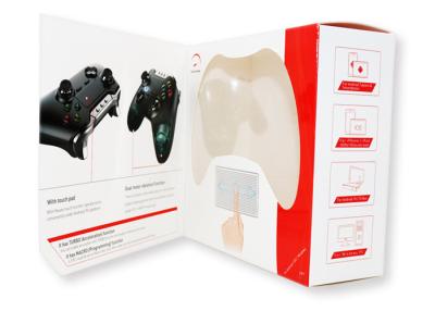 중국 로고를 가진 관례에 의하여 인쇄되는 서류상 전자 포장 책 작풍 재생된 상자 판매용