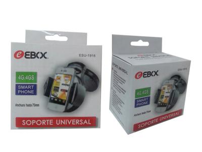 China Recycled F-Flute Corrugated Paper Boxes Printing For Tablet Mounts Package for sale