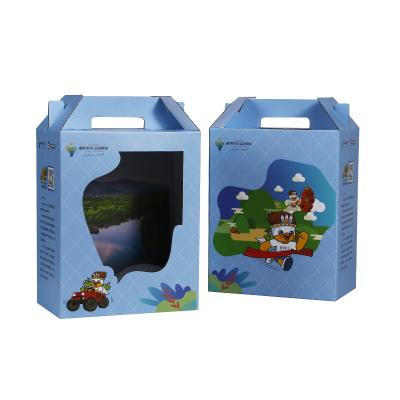 중국 재생 e-골은 판지로 만드는 자동차 최저인 캐리어 상자 장난감 패키지를 주름지게 했습니다 판매용