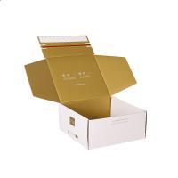 China Corrugated Cardboard Zipper Mailer Boxes for sale
