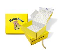 China Corrugated Cardboard Zipper Mailer Boxes for sale