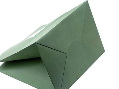 China Custom Printed Colored Paper Lunch Bags With Die Cutting Handles Factory for sale