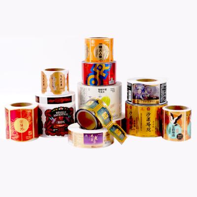 Cina Etichette stampate su misura per bottiglie di vino in vendita