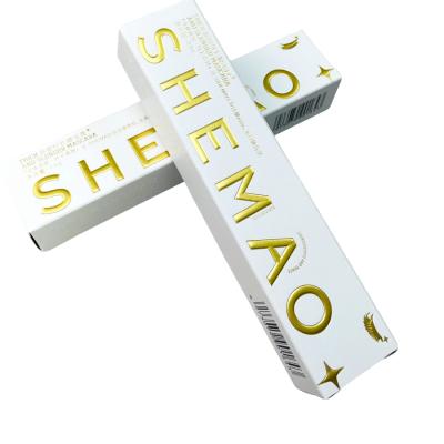 China Custom Luxury Paper Mascara Packaging Boxes with Gold Foil Stamping & Embossed Logo – Premium Paper Cosmetic Box Manufacturer for sale