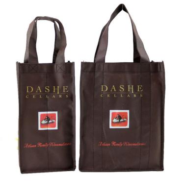 China Gift Non Woven Polypropylene Bags , Custom Non Woven Bags Tall Bottle for sale