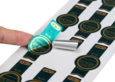 Cina Autoadesivi su ordinazione del vinile del metallo di alluminio, etichette autoadesive per i prodotti elettronici in vendita