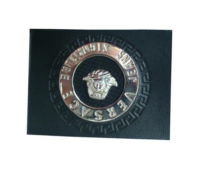 China Faux Personalized Leather Luggage Tags Metal Logo Multi Purpose For Hats for sale