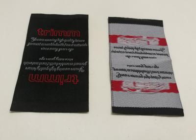 Китай Персонализированное шить имя сплетенное ярлыками маркирует сплетенные ярлыки шеи с изготовителем логотипа продается