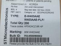 China E-W403AAE STMicroelectronics STMicroelectronics CMOS Processes for sale