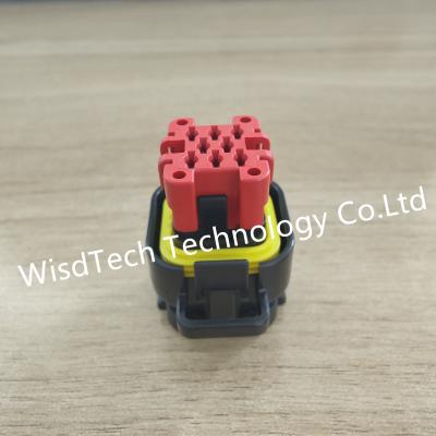 China 776286-1 8 Rectangular Connectors - Housings Plug Black Automotive Connectors for sale