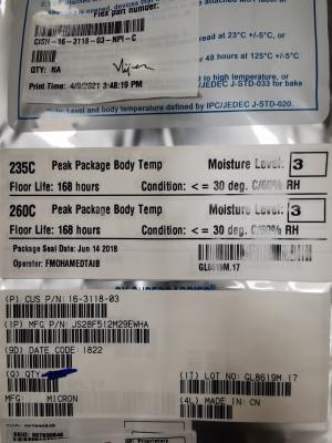 중국 JS28F512M29EWHA FLASH - NOR Memory IC 512Mbit Parallel 110ns 56-TSOP Integrated Circuits ICs 판매용
