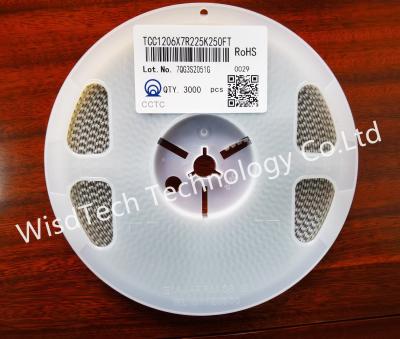 Cina Capacitori ceramici TCC1206COG121K202ET Capacitori ceramici a chip multilivello CCTC 1206 COG 150 2000V SMD Capacitore MLCC in vendita