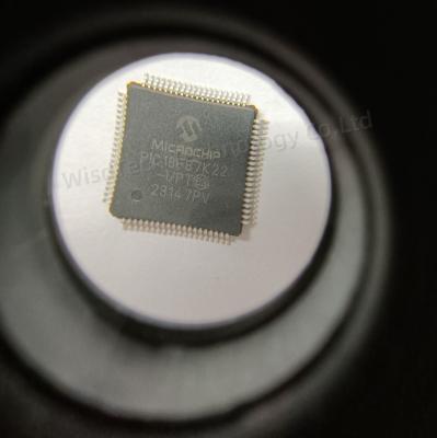 China PIC18F45K80T-I/PT  8-bit Microcontrollers - MCU 32KB FL 4KBRM 16MIPS 12bit ADC CTMU for sale
