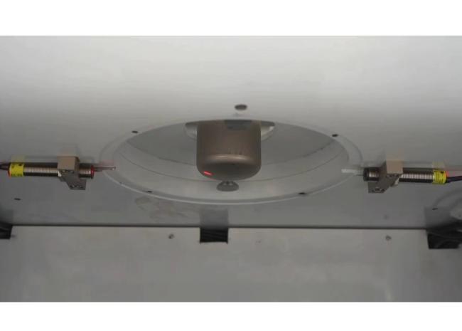 XJL Drop Hammer Impact Testing Machine in operation