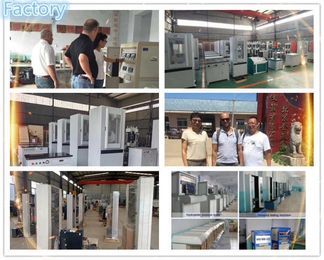 Electronic Universal Testing Machine front view