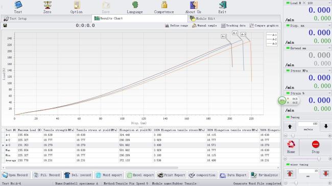 20KN Capacity UTM Universal Testing Machine