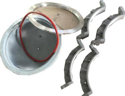 China Heavy Duty End Closure For Plastic Pipes Equipped with Silicone Rubber Seal and Vent Valve for Hydrostatic Testing Performance for sale