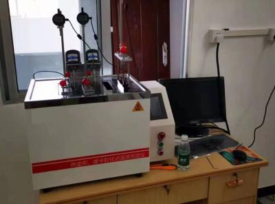 China HDT VICAT Tester Providing Thermal Deformation and Softening Point Temperature Data for Plastic Rubber and Nylon Testing for sale