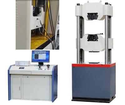 China Hydraulic Universal Testing Machine with Bottom Mounted Oil Cylinder and Computer Control for Tensile Compression and Bending Tests for sale