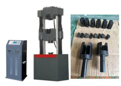 China Hydraulic Universal Testing Machine with Compact Mainframe Layout Chain Drive and Reduced Height for Space Material Testing for sale