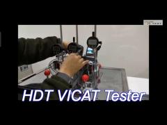Temperatura di deformazione termica HDT VICAT Tester 4KW 220VAC 50HZ