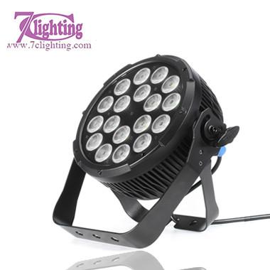 China IP44 18x12W Quad LED Flat PAR CAN DMX FLAT PAR QUAD18 for sale