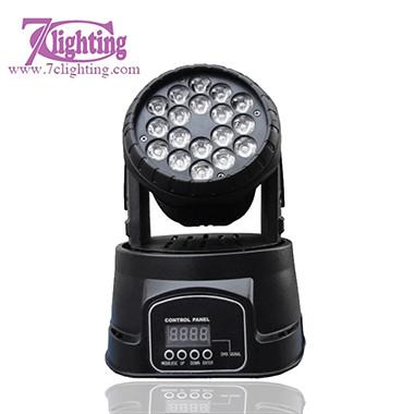 China 18x3W Mini Moving Head Wash for sale