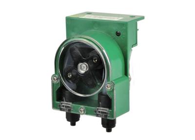 China Green Small OEM Peristaltic Pump Flow Rate 30 Ml/Min Motor DC Reduction for sale