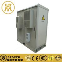 Quality 3 Compartments Energy Battery Storage Cabinet For Outdoor Power Station with for sale