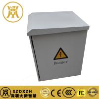 China Anti Theft Pole Mount Battery Box IP65 Backup Power Box Customized for sale