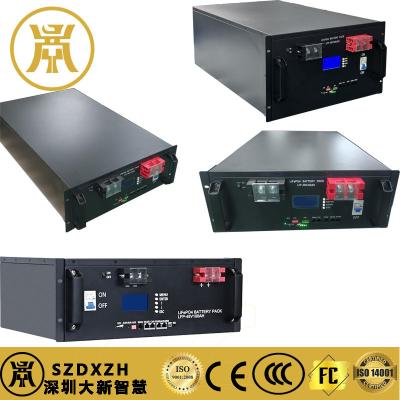 China Energy Storage Li Ion Battery Pack Embedded Rack Mounted Battery 200AH for sale