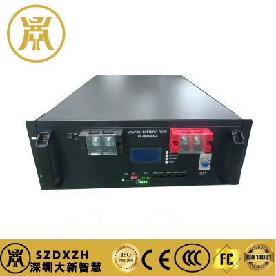 China IP20 Lithium Iron Phosphate Battery 150AH Rack Mount 48v Battery Built In Ventilation for sale