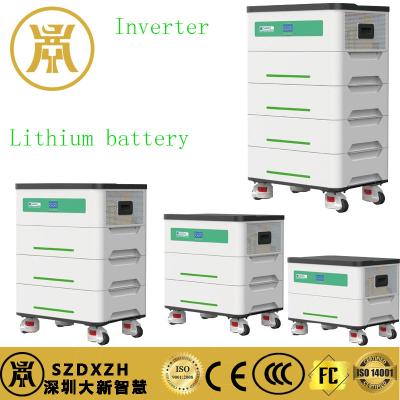 China Stackable 5kW Lithium Ion Battery Customized Photovoltaic Storage Battery White For Home for sale