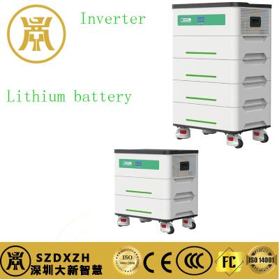 China Stackable 5kW Lithium Ion Battery Customized Photovoltaic Storage Battery White For Home for sale