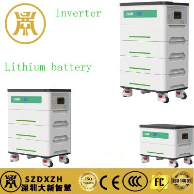 China Stackable 5kW Lithium Ion Battery Customized Photovoltaic Storage Battery White For Home for sale