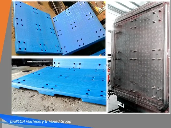 HDPE PP Plastic Pallets Accumulation Extrusion Blowing Moulding Machines 250L High Quality Plastic Blow Molding Machine