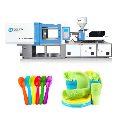 China Small Plastic Container Injection Moulding Machine Portable Tableware 554mm 200 G/S for sale