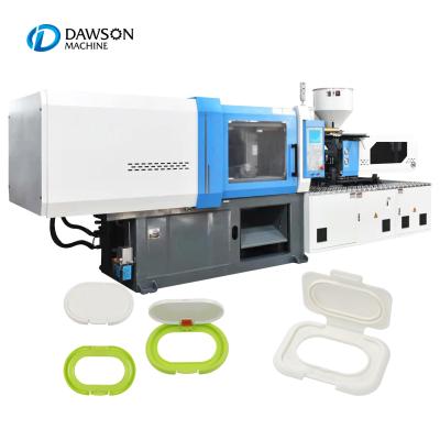 China PET PP PE plastic met flip cover containers injectie gietmachine for sale