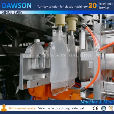 China High Productivity Extrusion Moulding Machine For 2-5L Laundry Detergent Bottle HDPE LDPE PP for sale