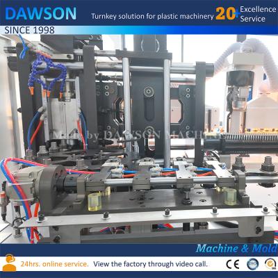 China 4 Cavities Plastic Bottles Molding Machine Juice Bottle Making for sale