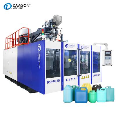 China 2L 3L Jerrycan Blow Molding Machine Bottle Making Extrusion Plastic Blowing Moulding Machine For 1-2 Operators for sale
