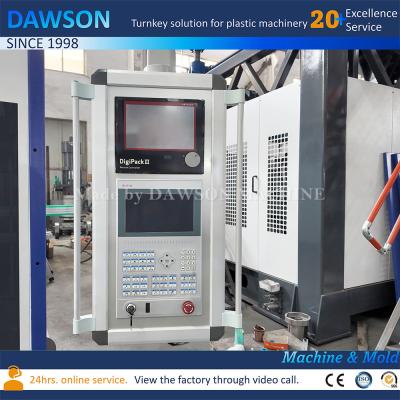 China 2L 3L Jerrycan Blow Molding Machine Bottle Making Extrusion Plastic Blowing Moulding Machine For 1-2 Operators for sale